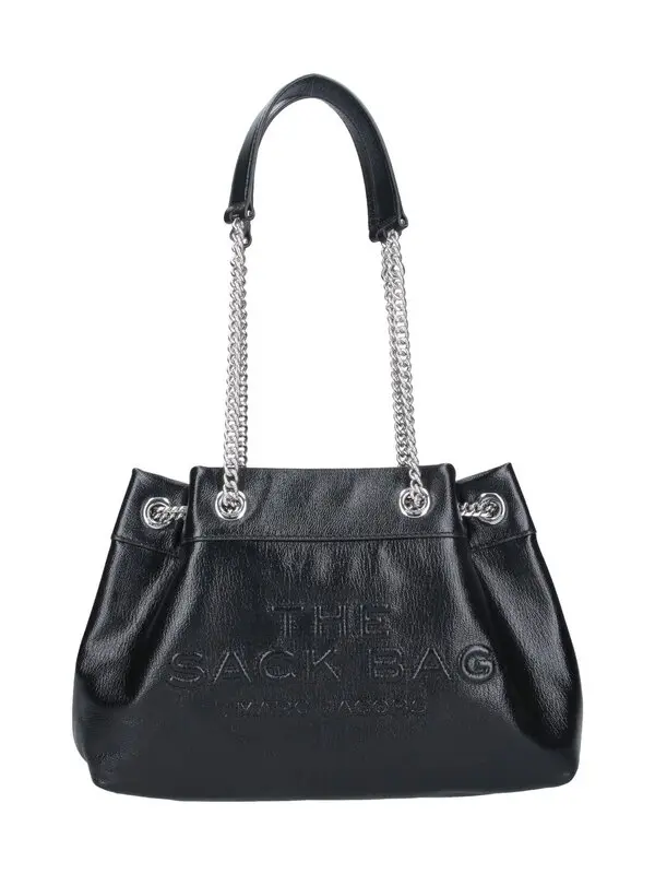 Marc Jacobs The Chain Sack Small Bag - Black
