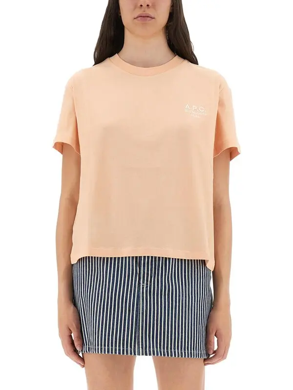 A.p.c. Rue Madame T-shirt - Pink