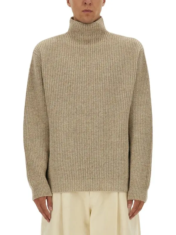 LEMAIRE Turtleneck Sweater - Beige