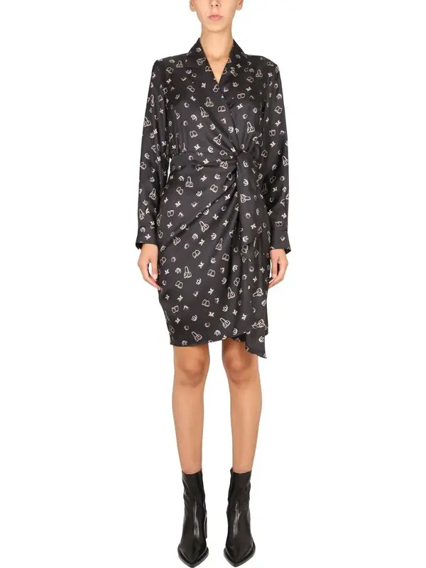 Max Mara Pampas Dress - Black