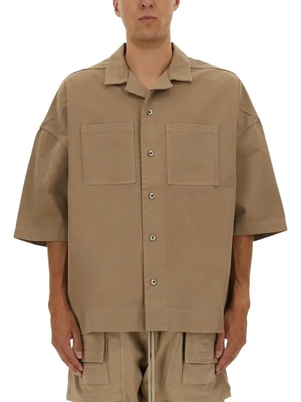 Rick Owens Magnum Tommy" Shirt - Beige