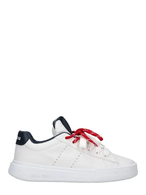 UMA WANG Leather Sneakers - White