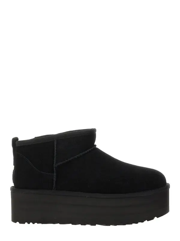 UGG Classic Ultra Mini Platform Boots - Black