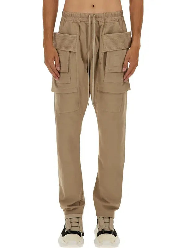 Rick Owens Creatch Cargo Pants - Beige