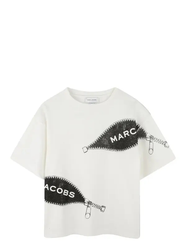 Marc Jacobs Logo Print T-shirt - Ivory