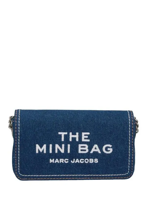 Marc Jacobs The Denim Chain Mini Bag - Blue