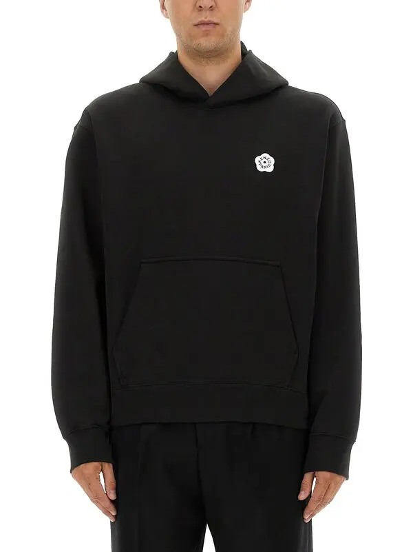 Kenzo Hooded Sweatshirt - Black