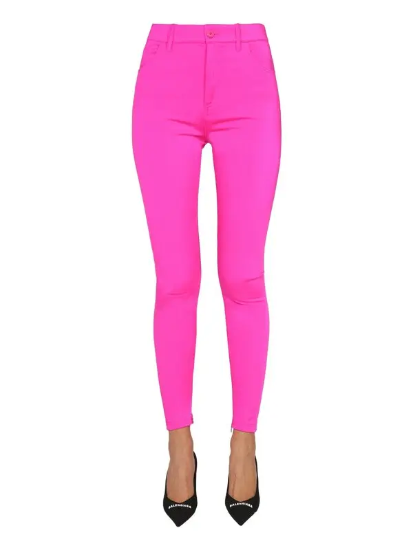 Balenciaga Nylon Leggings - Pink