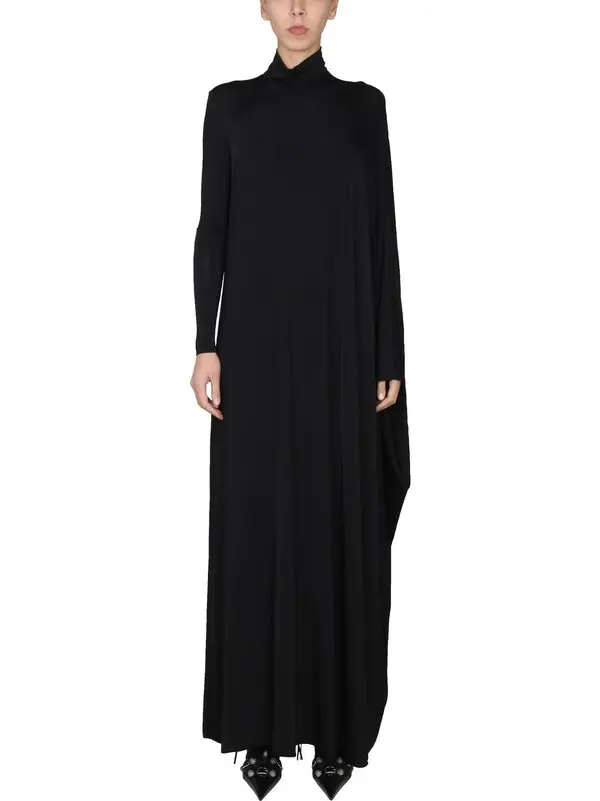 Balenciaga Minimal Maxi Dress - Black