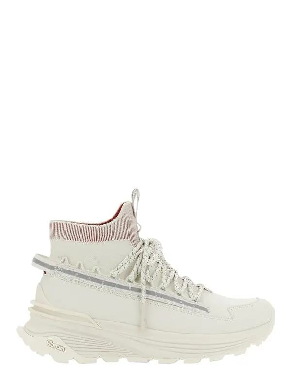 Moncler Monte Runner High Top Sneakers - White