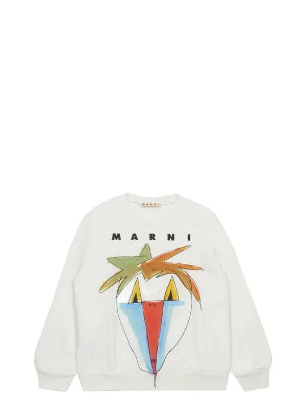 Marni Logo Printed Sweatshirt - Multicolour