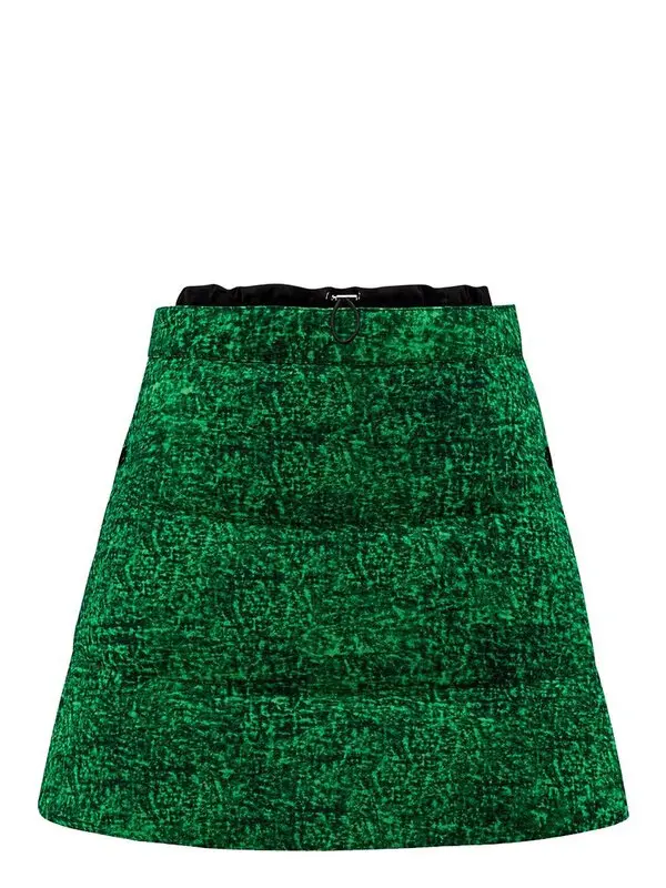 Moncler Print Skirt 1 Jw Anderson - Green