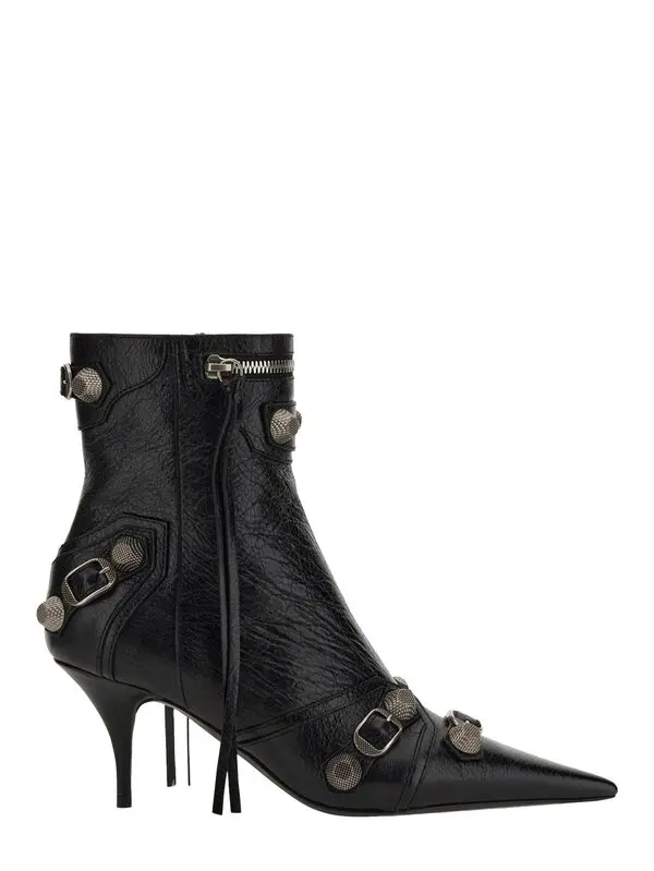 Balenciaga Le Cagole Ankle Boots - Black