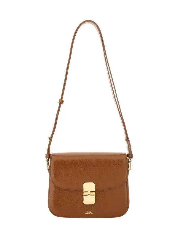 A.p.c. Small "grace" Bag - Brown