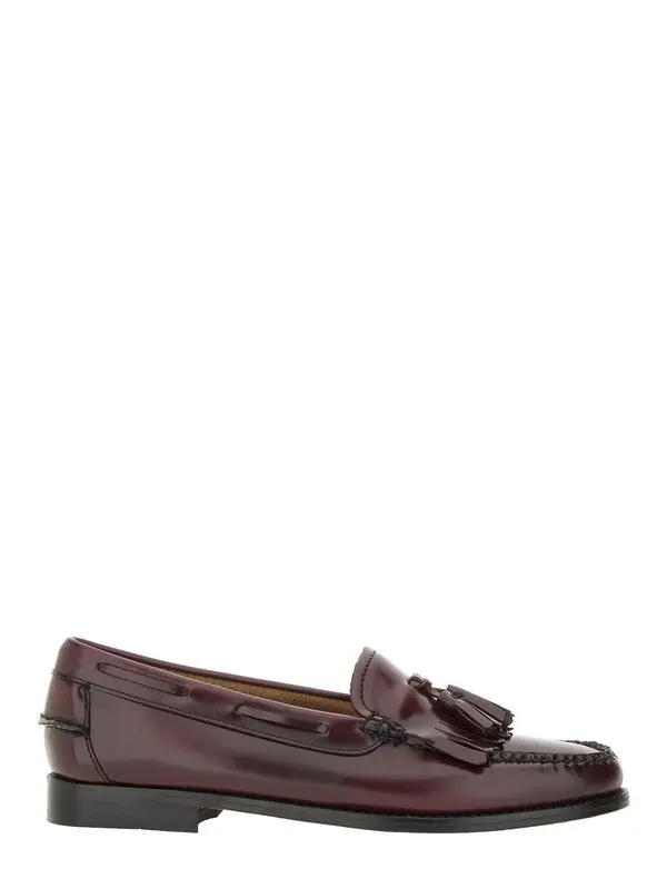 G.H. BASS & CO. Weejuns Esther Kiltie Moccasin - Bordeaux