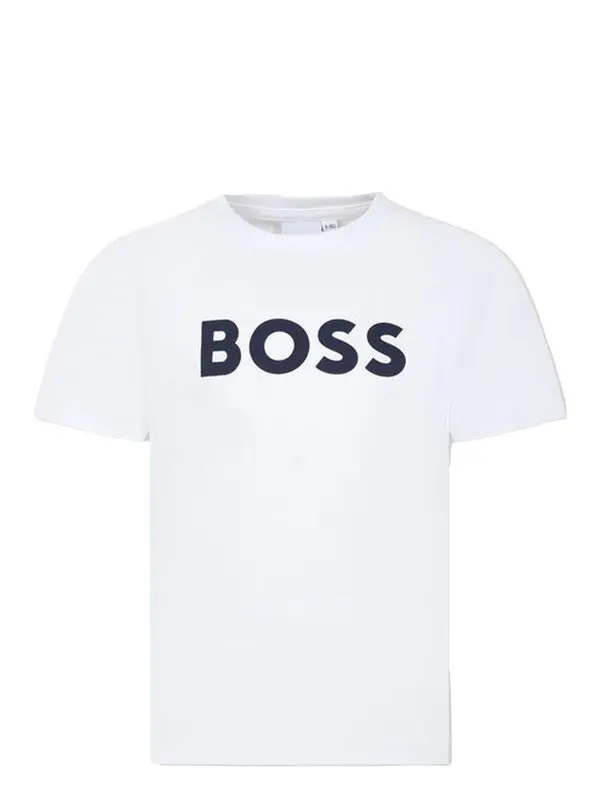 BOSS Logo T-shirt - White