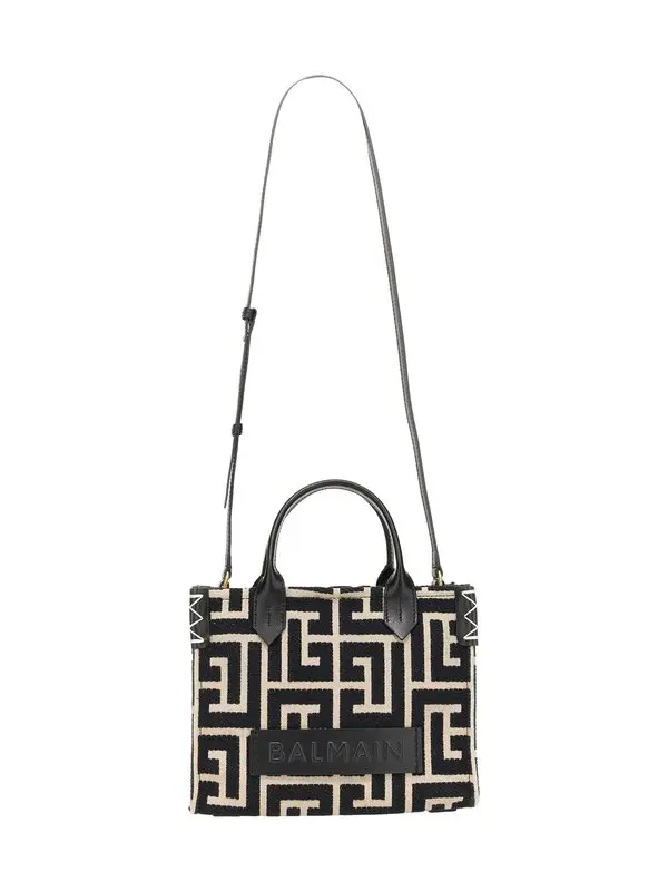Balmain B-army Shopper Bag - Black