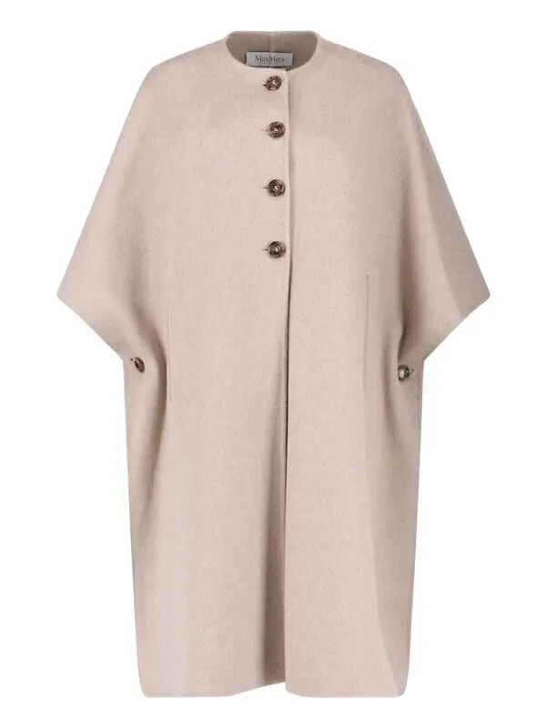 Max Mara Cashmere Cape - Beige