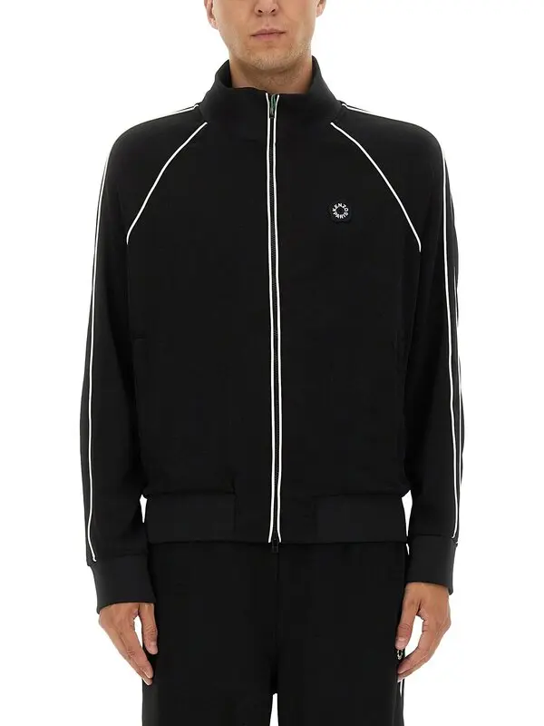 Kenzo Zippered Track Sweatshirt - Black