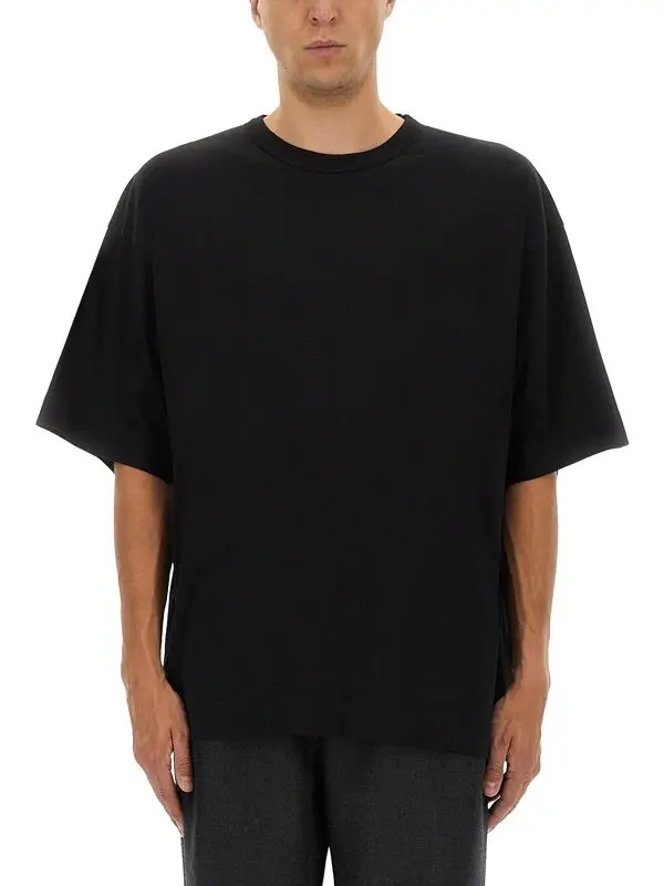 Dries Van Noten Cotton T-shirt - Black