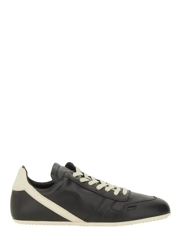 Rick Owens Minimal Sneak Low Top Sneakers - Black
