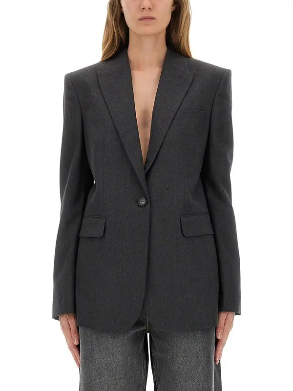 Stella McCartney Boyfriend Jacket - Grey