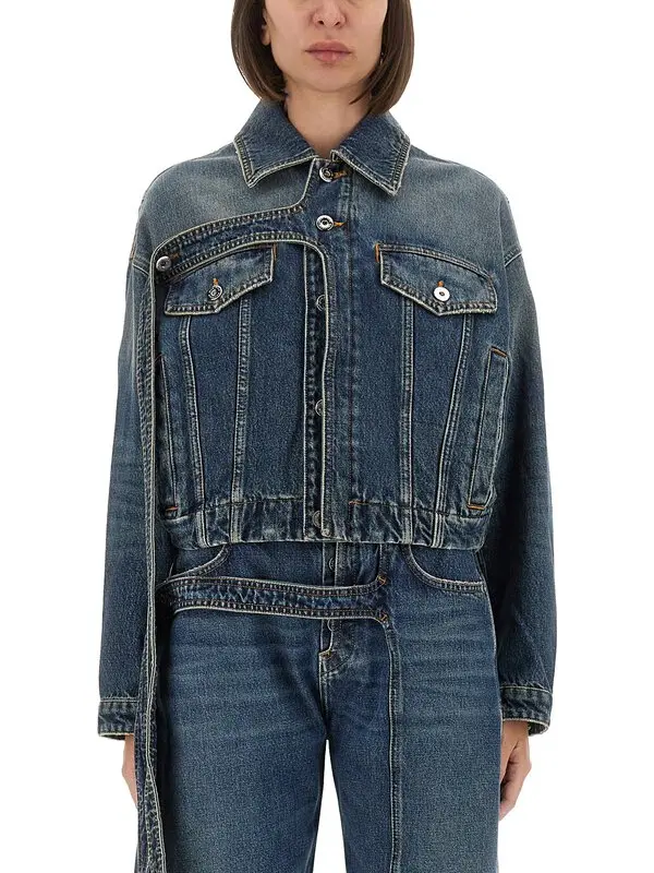Jean Paul Gaultier Oversized Jacket - Denim