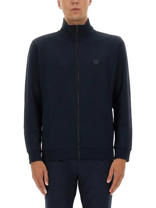 BOSS Zip Sweatshirt - Blue