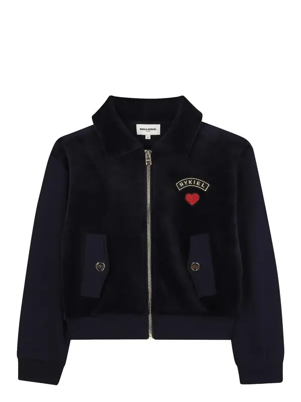 Sonia Rykiel Paris Cardigan With Logo - Black