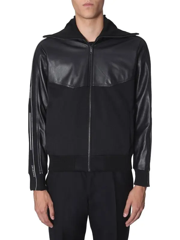 Givenchy Jacket With Logo - Black
