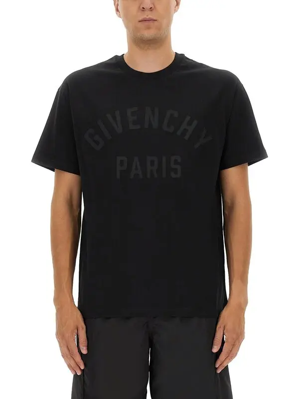 Givenchy T-shirt With Logo - Black