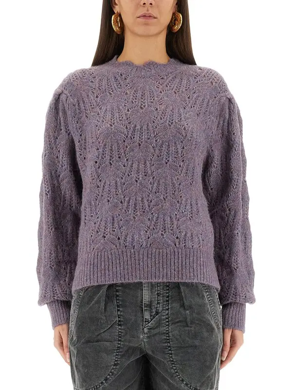 MARANT ETOILE Celestine Sweater - Purple