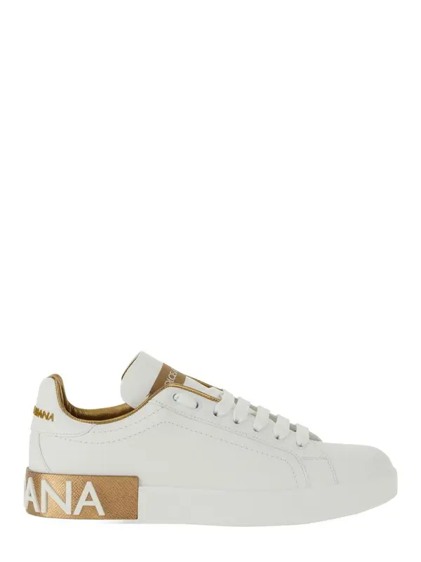 Dolce & Gabbana Portofino Low-top Sneakers - White