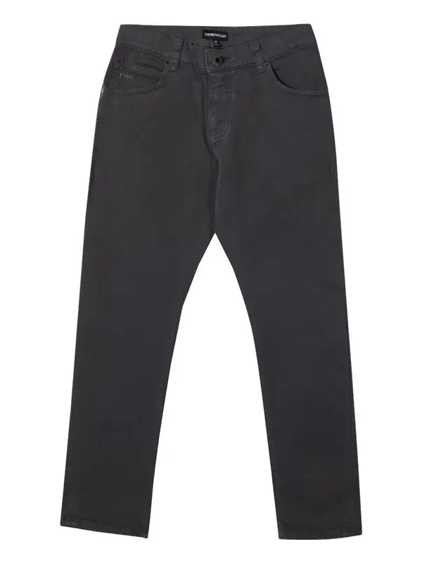 Emporio Armani Straight Leg Jeans - Black