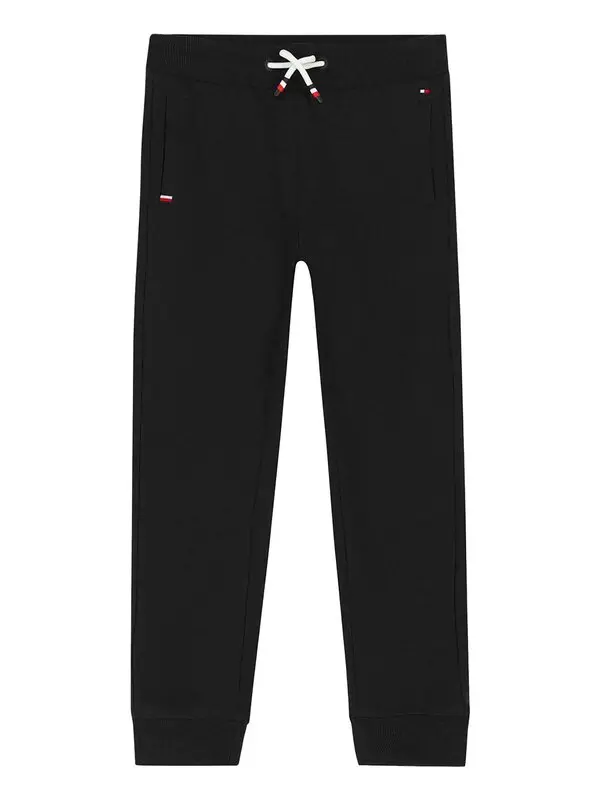 Tommy Hilfiger Rib Insert Sweatpants - Black