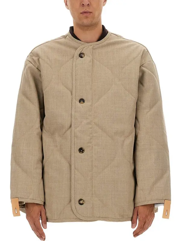 JW Anderson Quilted Jacket - Beige