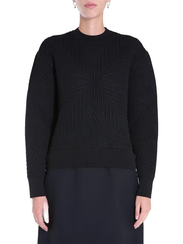 Alexander McQueen Crew Neck Sweater - Black