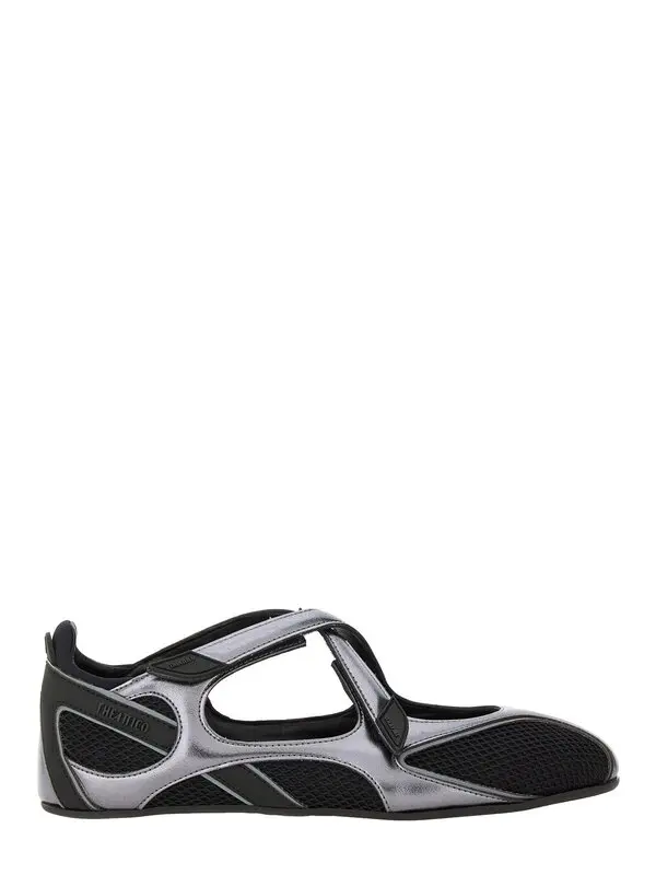 Attico Floor 1 Ballerina Flats - Black
