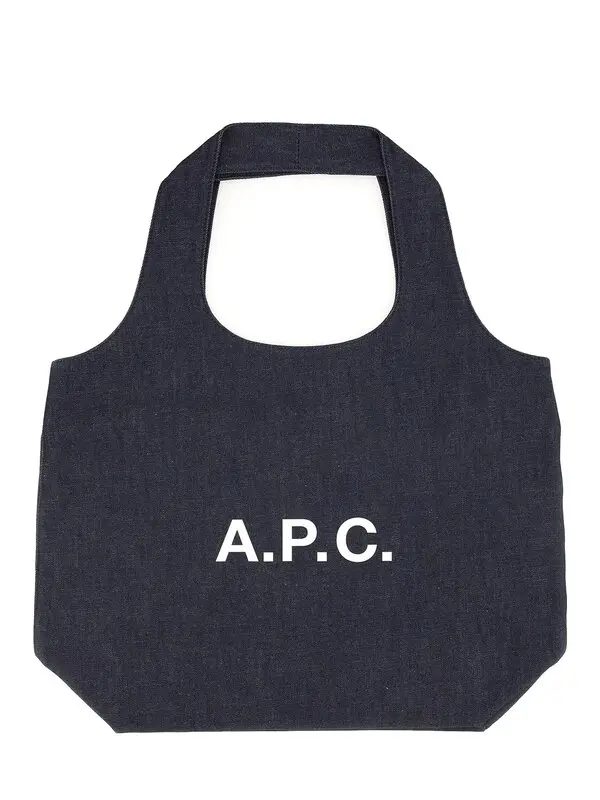 A.p.c. Ninon Tote Bag - Blue