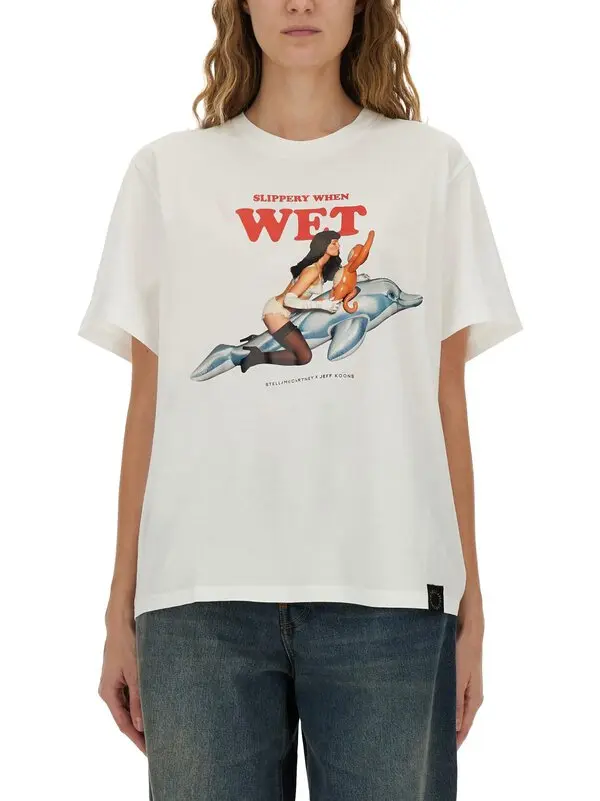 Stella McCartney Cotton T-shirt - White