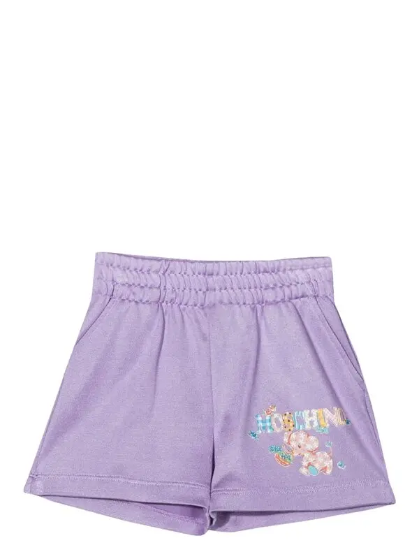 Moschino Printed Short - Lilac