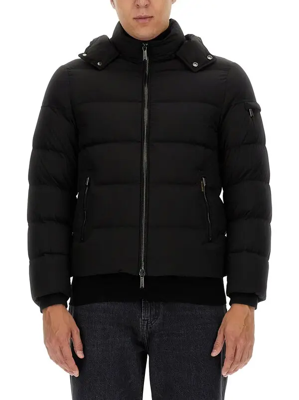 MOORER Regular Fit Jacket - Black