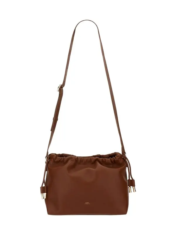 A.p.c. Ninon Shoulder Bag - Buff