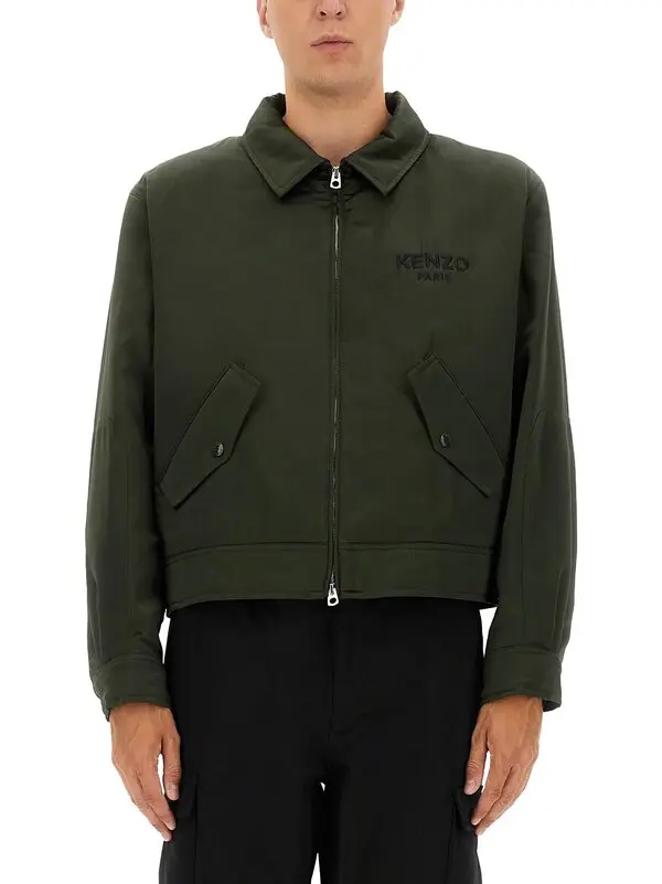 Kenzo Boke Flower Padded Jacket - Green