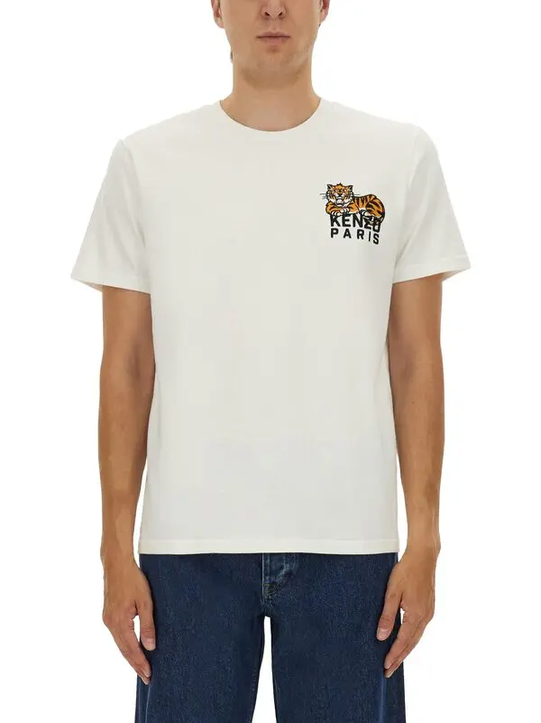 Kenzo Slim Fit T-shirt - White