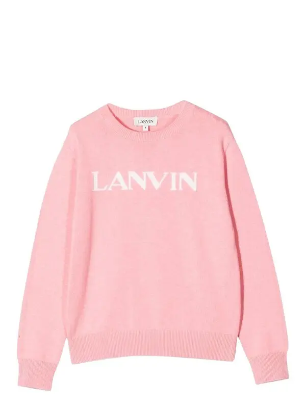 LANVIN Logo Pullover - Pink