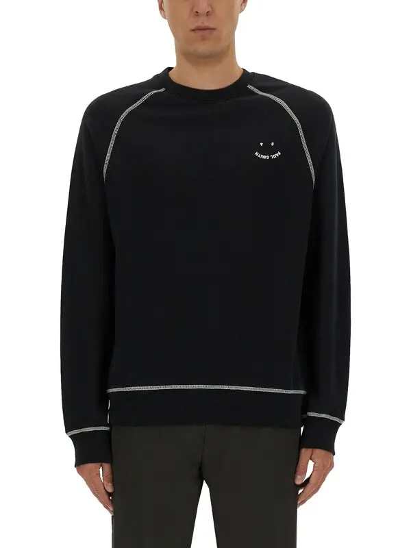 Paul Smith Embroidered Sweatshirt - Black
