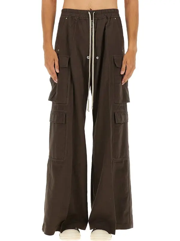 Rick Owens Double Cargo Jumbo Belas Pants - Brown
