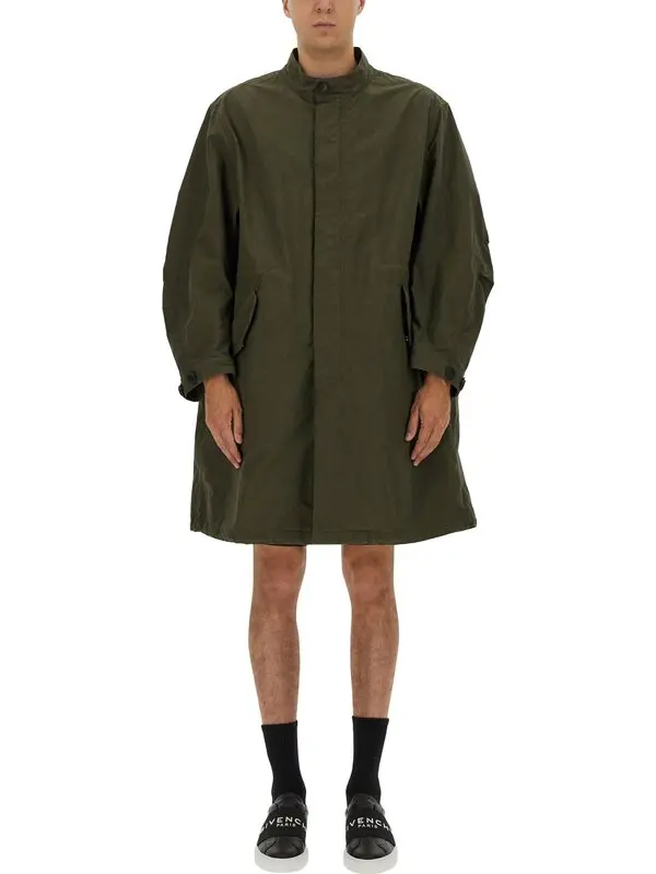 Givenchy Logo Parka - Green