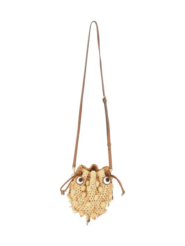 ANYA HINDMARCH Blowfish Shoulder Bag - Beige